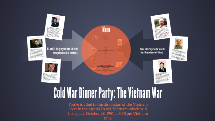 cold war dinner party: the vietnam war by jakeline borja on Prezi