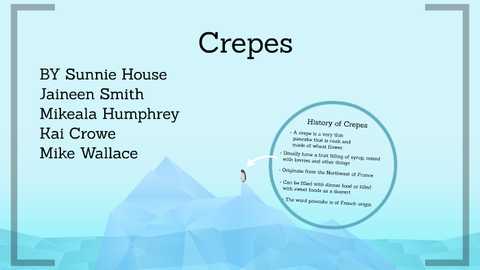 Crepe History by sunnie house on Prezi