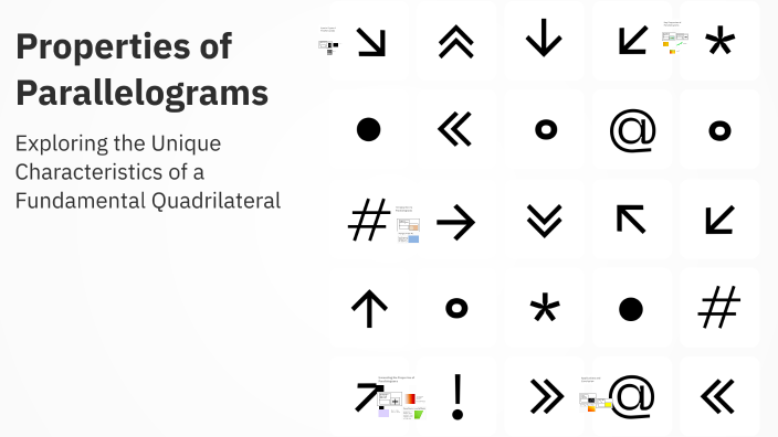 Properties of Parallelograms by Karen Kaye Tupaz on Prezi