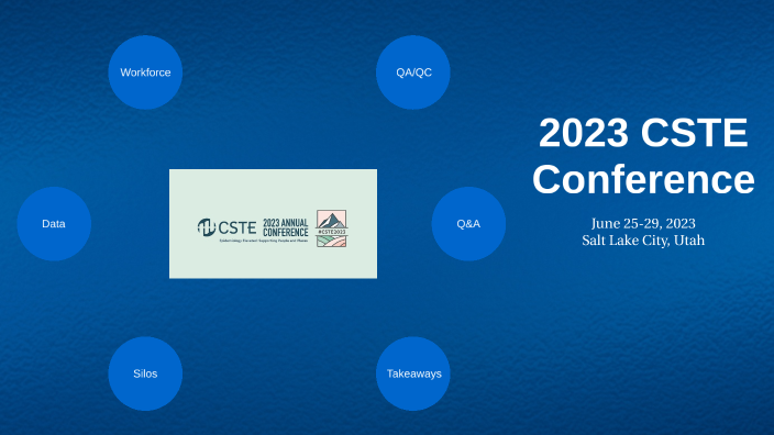 2023 CSTE Conference Highlights by Kiara Vicente on Prezi