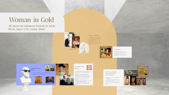 Portrait of Adele Bloch-Bauer by Caroline McLaughlin on Prezi