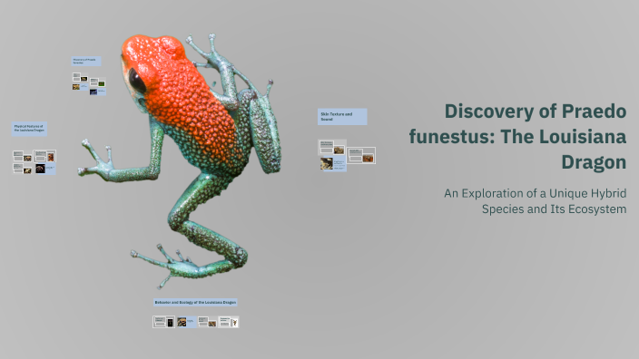 Discovery of Praedo funestus: The Louisiana Dragon by Tanya Vice on Prezi