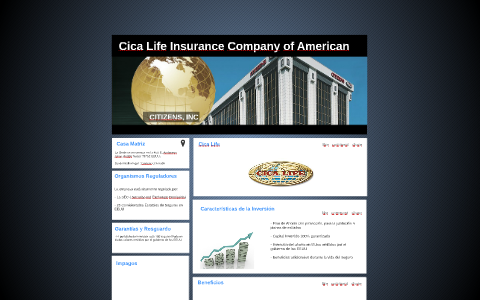Cica Life Insurance Company of American by Denise Cedres on Prezi
