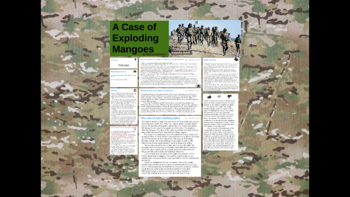 A Case of Exploding Mangoes by Natasha Syed on Prezi