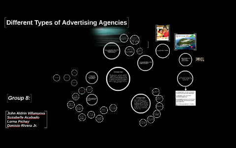 Different Types of Advertising Agencies by john aldrin villanueva on Prezi