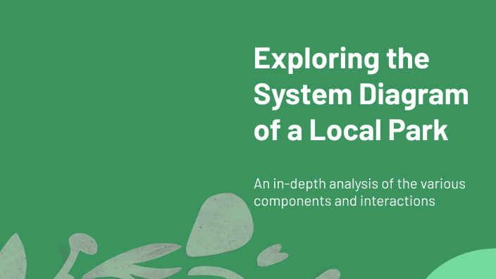 Exploring the System Diagram of a Local Park by Andrew Pugliese on Prezi