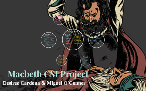 Macbeth CSI Project by Desiree Cardona on Prezi