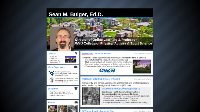 Sean M. Bulger, Ed.D. by Sean Bulger on Prezi