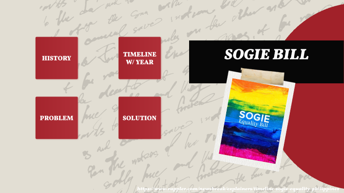 SOGIE BILL by Mark Vincent Rebultan on Prezi