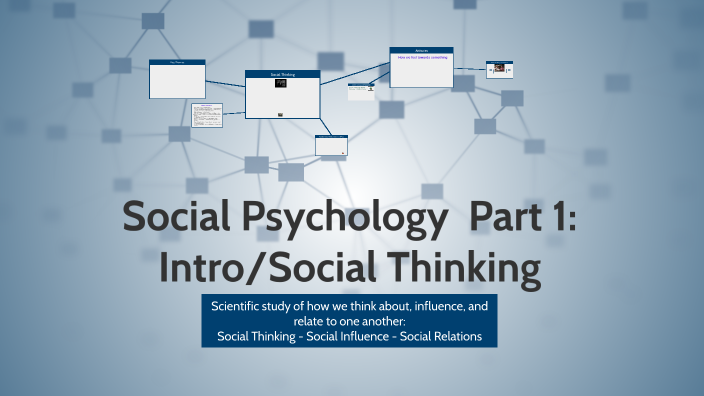 Social Psychology Part 1: Social Thinking by Peter Baggetta on Prezi
