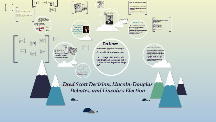 Dred Scott Decision, Lincoln-Douglas Debates, and Lincoln's by Mary ...