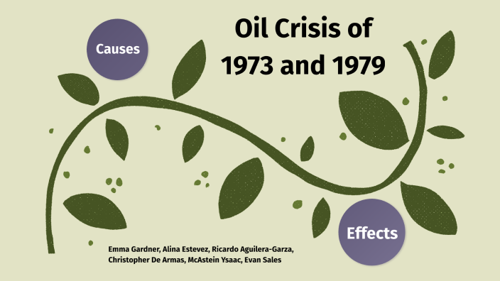 Cause and Effects of the 1970s Oil Crisis by Emma Gardner on Prezi