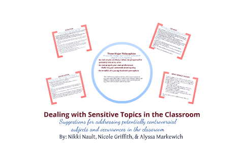 Sensitive Topics in the Classroom by Nikki Nault on Prezi