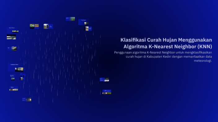 Klasifikasi Curah Hujan Menggunakan Algoritma K-Nearest Neighbor (KNN ...