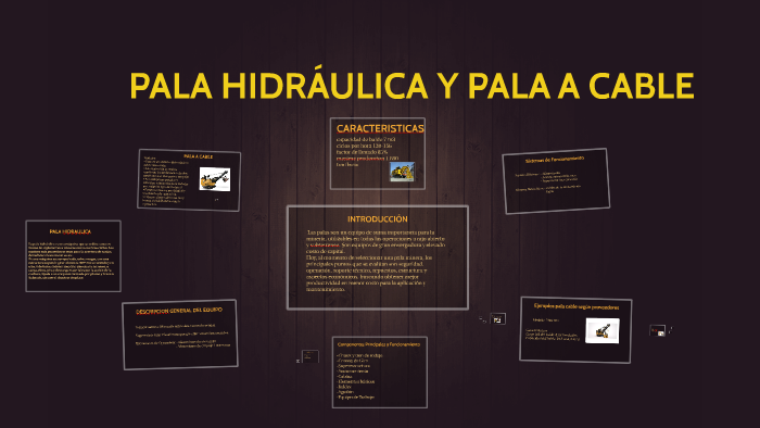 PALA HIDRÁULICA Y PALA A CABLE by camila valdivia on Prezi