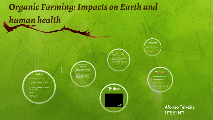 Organic Farming: Impacts on Earth and human health by Afonso Teixeira