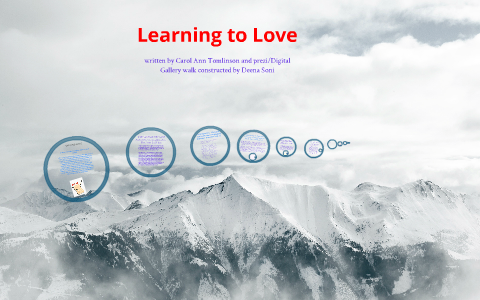 Learning to Love Digital Gallery Walk by Deena soni on Prezi