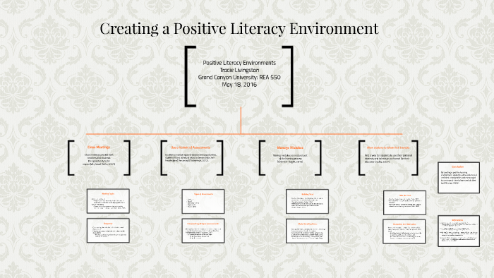 Creating a Positive Literacy Environment by Tracie Livingston on Prezi