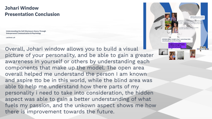 Johari Window Presentation by Lisa Lall on Prezi