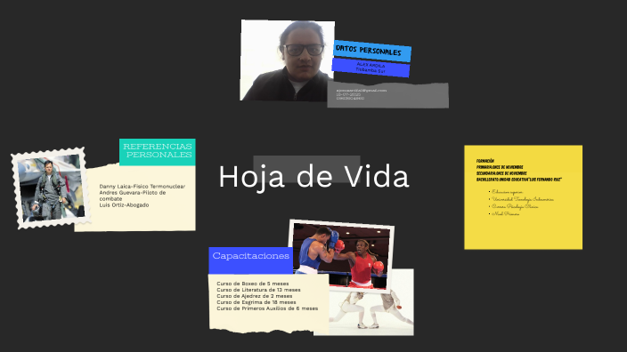 Hoja de Vida by Alex Ardila on Prezi