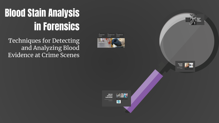 Blood Stain Analysis in Forensics by Amanda Chinn on Prezi