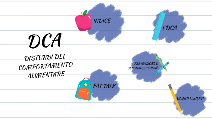 DCA- Disturbi del Comportamento Alimentare by Maria Bertoncello