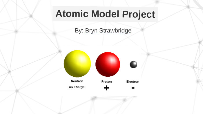 Atomic Model Project by Bryn Strawbridge
