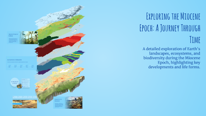 Exploring the Miocene Epoch: A Journey Through Time by Maycee Benner on ...