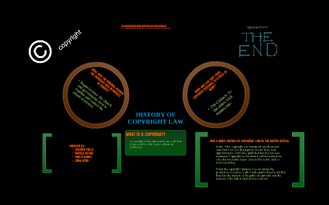 HISTORY OF COPYRIGHT LAW by jessica valle