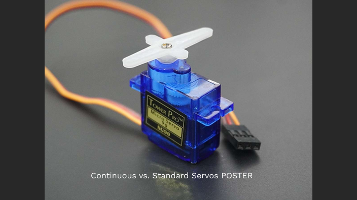 Standard vs. Continuous servos poster by Ranadeep Talluri on Prezi
