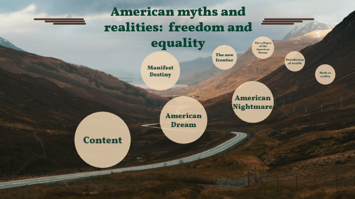American myths and realities: freedom and equality by Brendan Mc ...