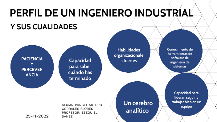 PERFIL DE UN INGENIERO INDUSTRIAL by ANGEL CORRALES on Prezi