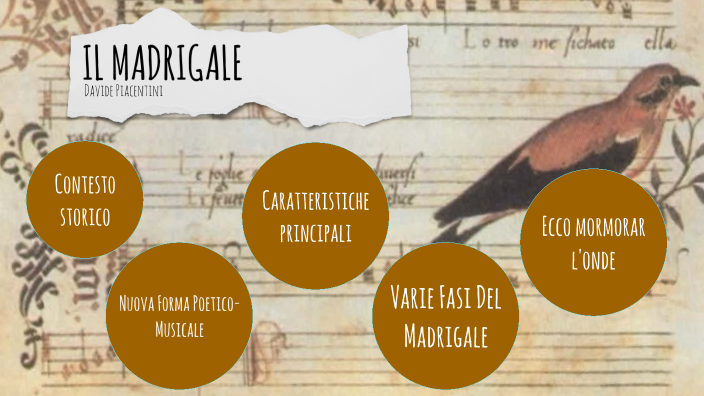 il Madrigale by Davide Piacentini on Prezi