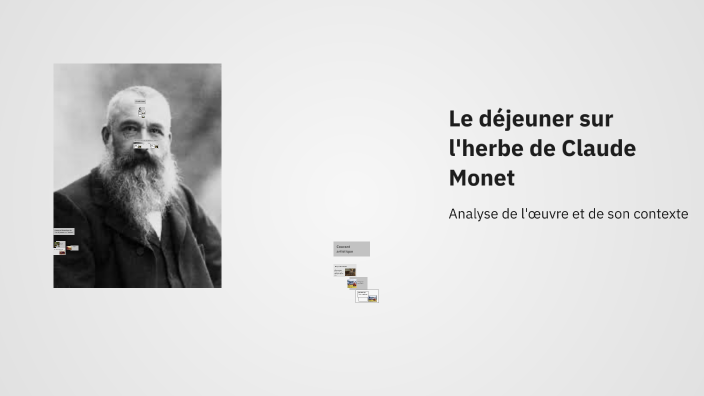Le déjeuner sur l'herbe de Claude Monet by mathis giard on Prezi