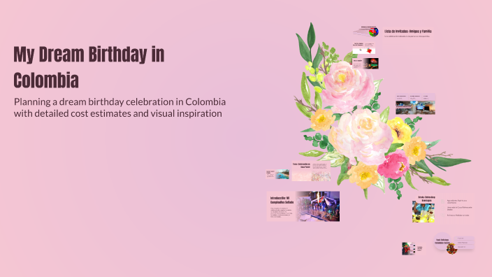 My Dream Birthday in Colombia by Bella Romano on Prezi