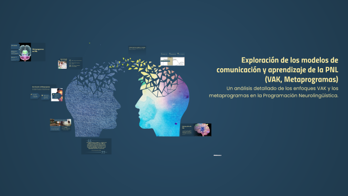 Exploración de los modelos de comunicación y aprendizaje de la PNL (VAK ...