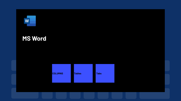 MS Word (columns, tabs, tables, sorting) by Oksana Osidach on Prezi