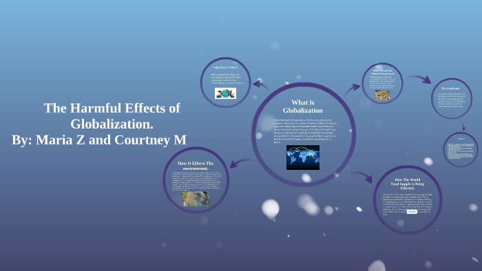 The Harmful Effects of Globalization. by Maria Z on Prezi
