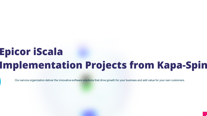 Epicor iScala ERP Solution (business software) by T M on Prezi