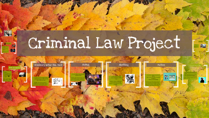 Criminal Law Projecto by eman ahmad on Prezi