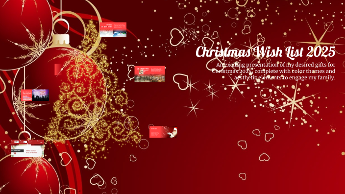Christmas Wish List 2025 by Arianna Pritchett on Prezi
