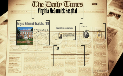 Virginia Mccormick Hospital by Eric Isaiah on Prezi