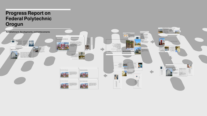 Progress Report on Federal Polytechnic Orogun by Efemena okoro on Prezi