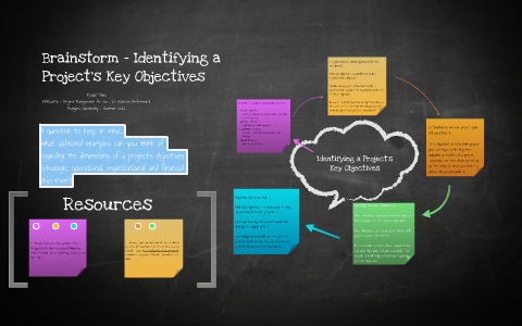 Identifying a Project's Key Objectives by Michael Pinho on Prezi