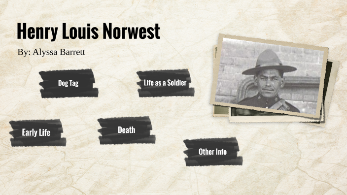 Dog Tag: Henry Louis Norwest by Alyssa Barrett on Prezi