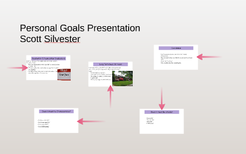 Personal Goals Presentation by Scott Silvester on Prezi