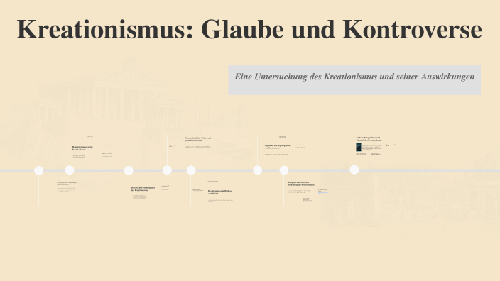 Kreationismus: Glaube und Kontroverse by Jo Urb on Prezi