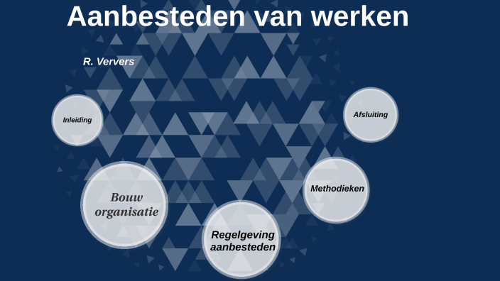 Aanbesteden van werken by Remco Ververs on Prezi