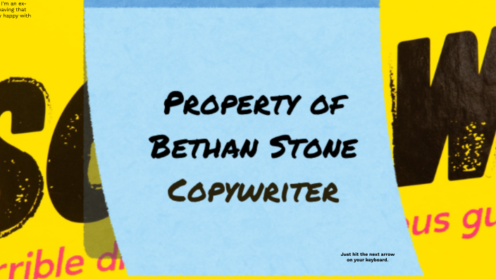 Bethan Stone CV by Bethan Stone on Prezi