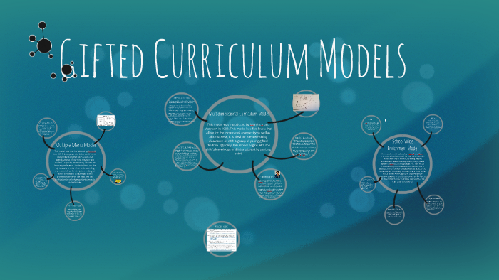 Gifted Curriculum Models by Kelly Day on Prezi